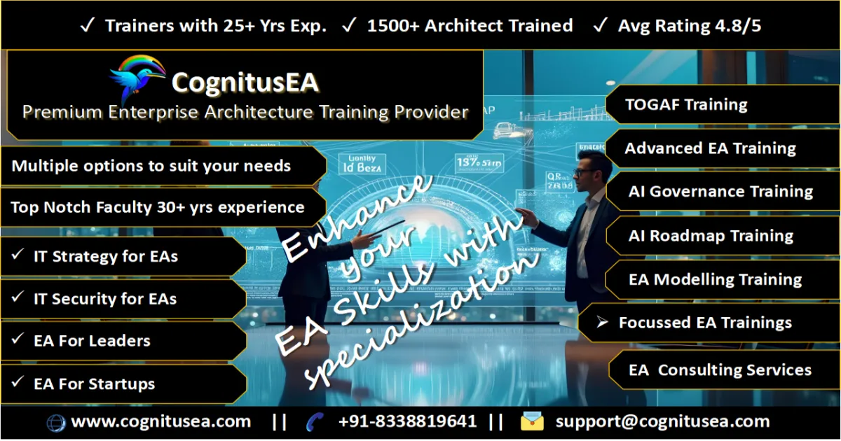 Focused Trainings on Enterprise Architecture | CognitusEA